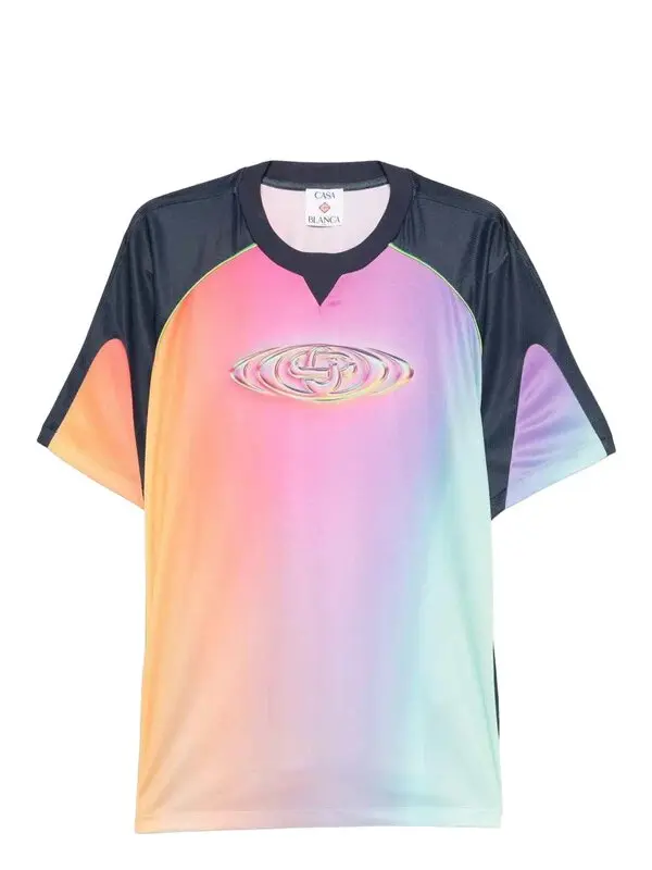 Casablanca Short-sleeved Top - Multicolor
