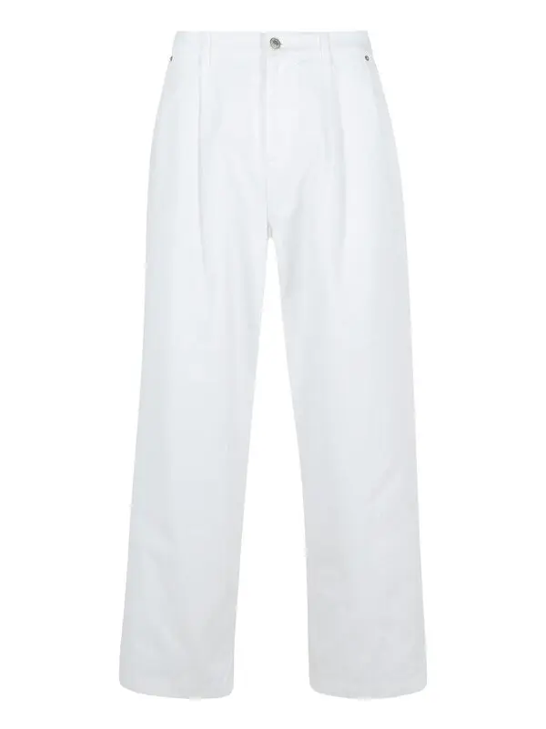 Moschino Cotton Pants - White