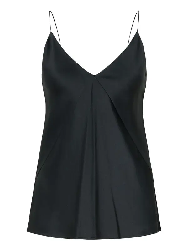 Max Mara Silk Top - Black