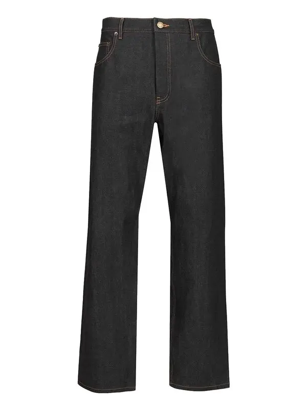 Thom Browne Selvedge Denim Pants - Blue