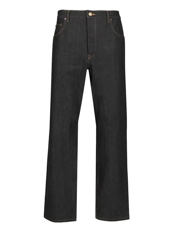 Thom Browne Selvedge Denim Pants - Blue