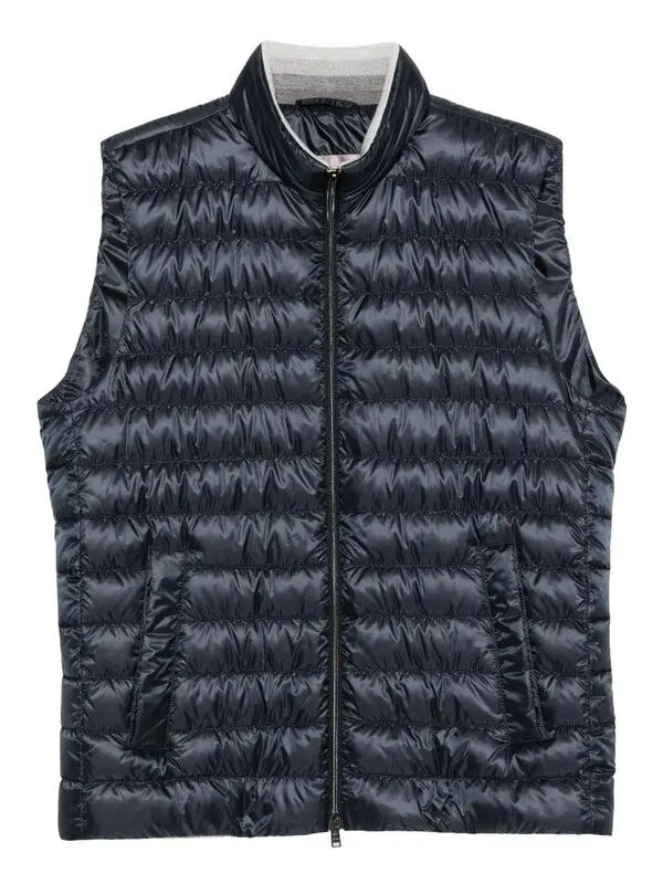 Herno Nylon Down Vest - Multicolor