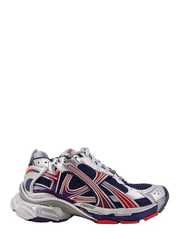 Balenciaga Mesh And Nylon Runner Sneakers - Multicolor