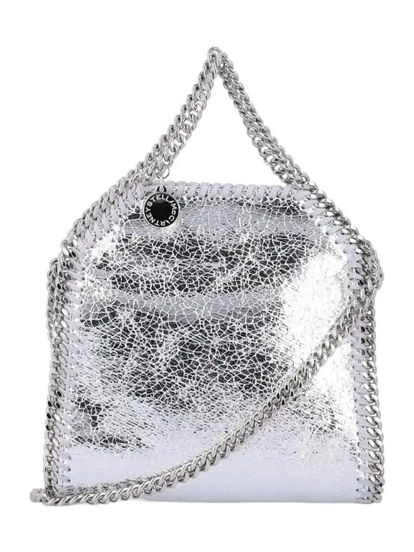 Stella McCartney Tote Bags - Silver