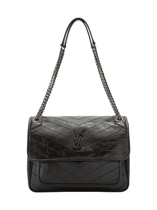 Saint Laurent Niki Shoulder Bag - Black