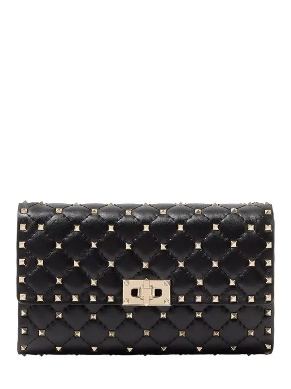 Valentino Garavani Rockstud Spike Leather Crossbody Bag - Multicolor