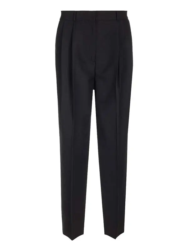 TOTEME High-waisted Tailored Trousers - Black