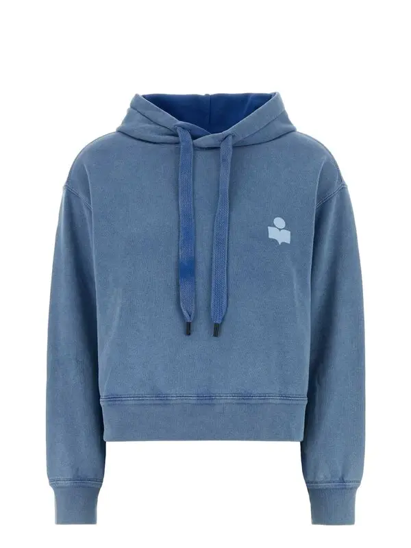 Isabel Marant Étoile Cotton Blend Salmy Sweatshirt - Blue