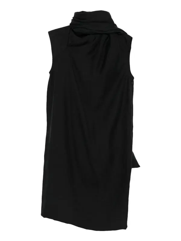 TOTEME Midi Dress Scarf - Black