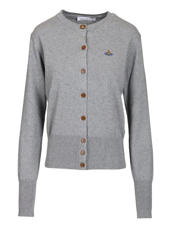 VIVIENNE WESTWOOD Bea Cardigan - Gray