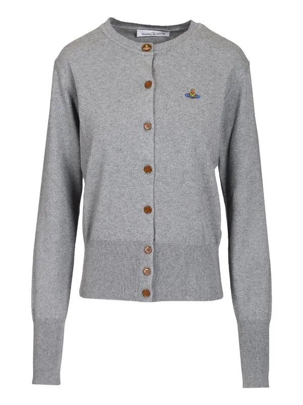 VIVIENNE WESTWOOD Bea Cardigan - Gray
