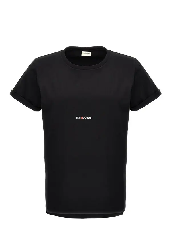 Saint Laurent Rive Gauche' T-shirt - Black