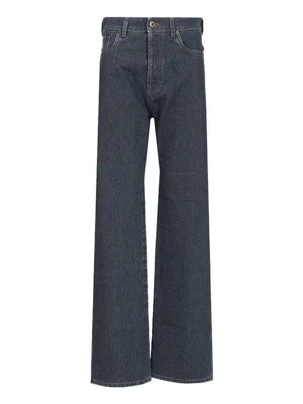 Miu Miu Straight-leg Denim Trousers - Blue