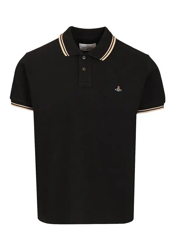 VIVIENNE WESTWOOD Orb Polo - Black