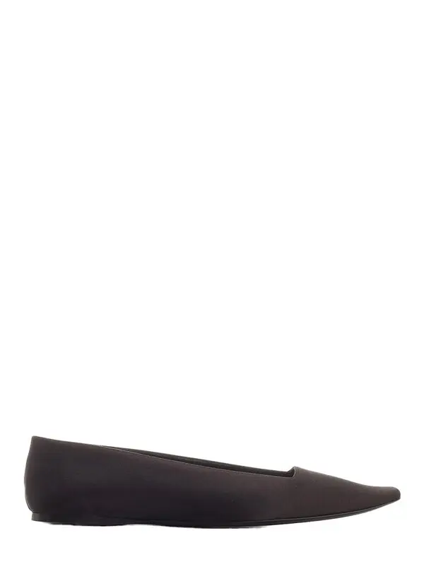 Saint Laurent Poppy Flat Shoes - Black