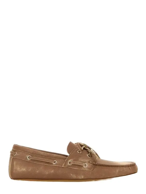 Gucci Leather Loafer - Yellow
