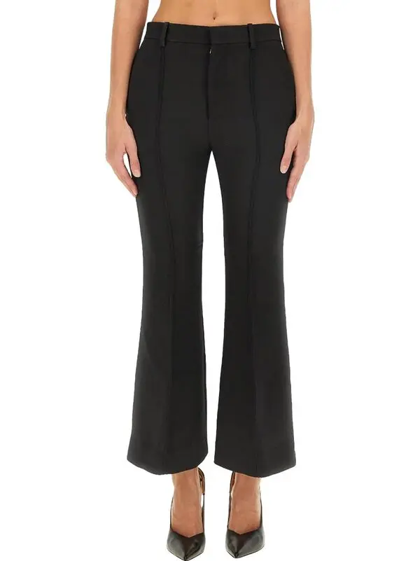 Bottega Veneta Wool Pants - Black