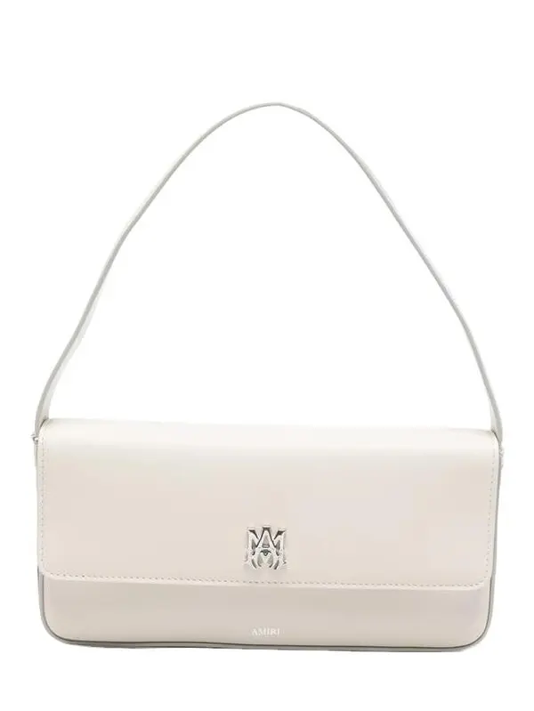Amiri Leather Shoulder Bag - Cream