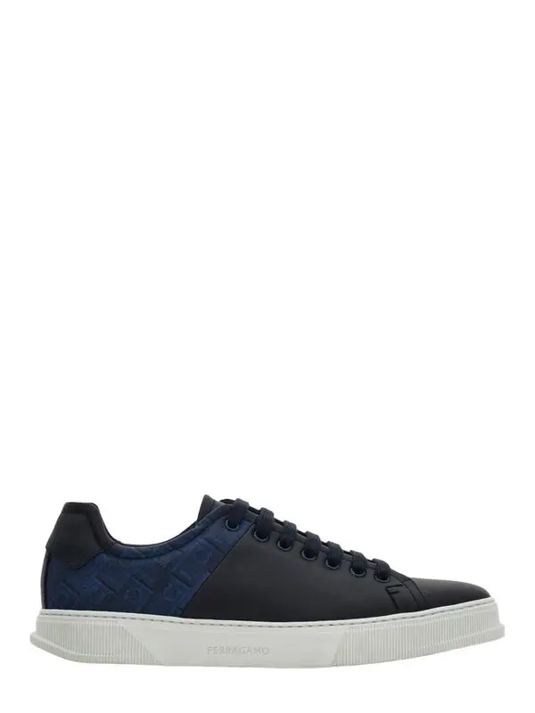 FERRAGAMO Leather Sneakers - Multicolor