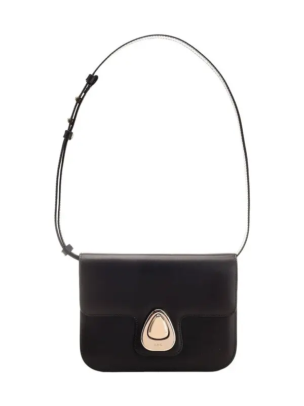 A.p.c. Astra Small Shoulder Bag - Black