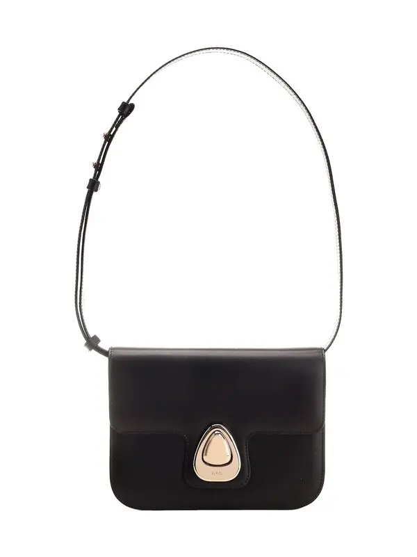 A.p.c. Astra Small Shoulder Bag - Black