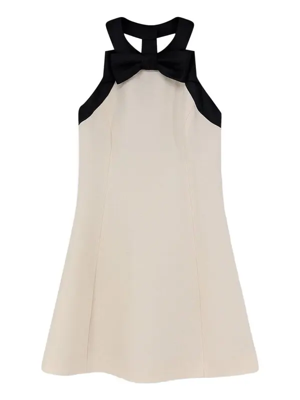 Valentino Garavani Mini Dress With Bow Detail - Multicolor