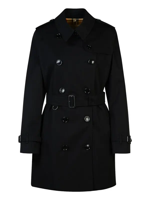Burberry Kensington Trench Coat - Black
