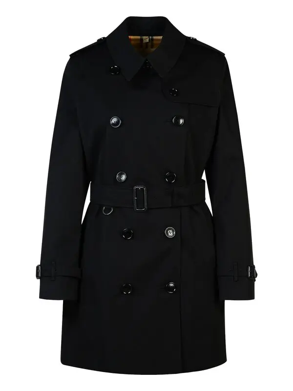 Burberry Kensington Trench Coat - Black