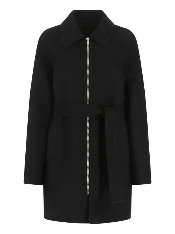 Givenchy Wool Blend Coat - Black