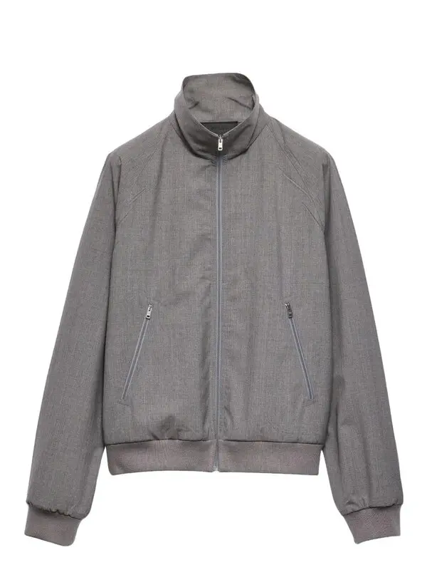 Prada Zipped Blouson Jacket - Multicolor