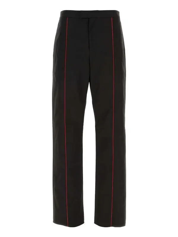 FERRAGAMO Polyester Blend Pant - Black