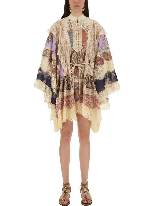 Zimmermann Rhiannon Mini Dress - Multicolor