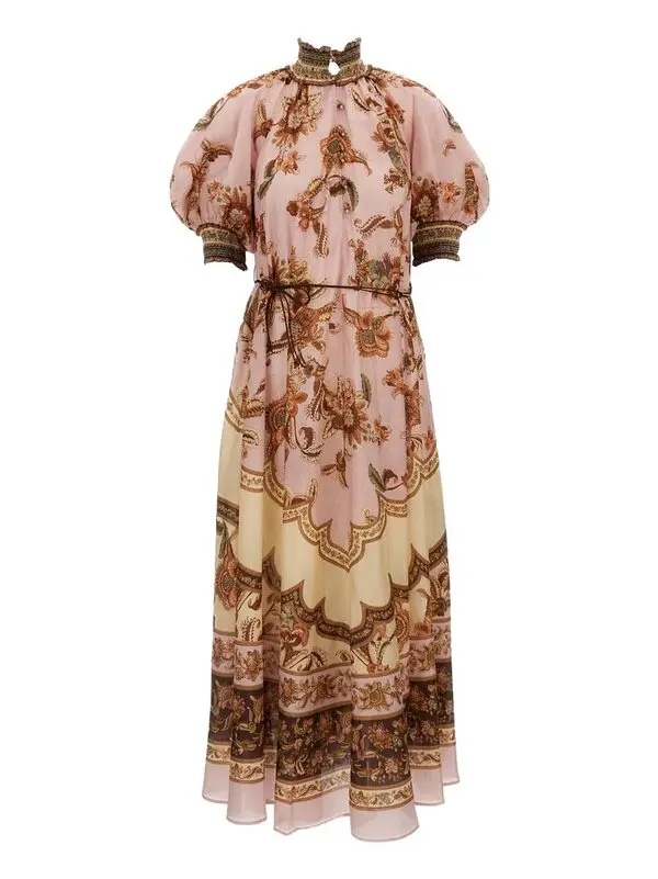 Zimmermann Aster Billow Maxi Dress - Multicolor