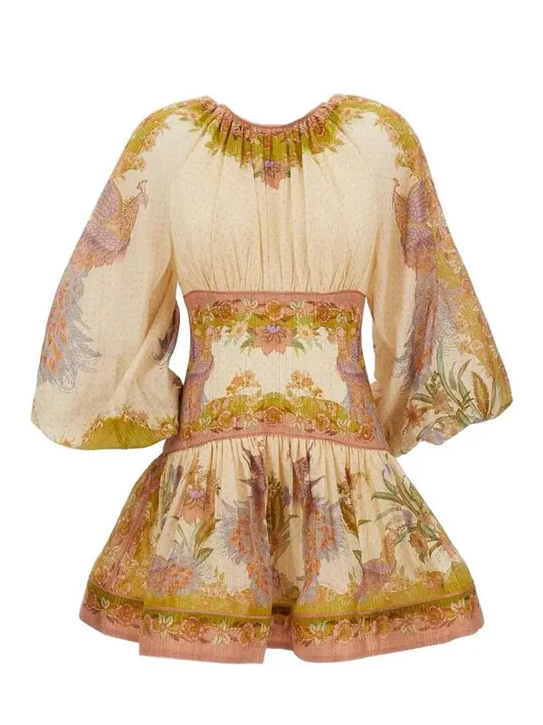 Zimmermann Indra Mini Dress - Multicolor