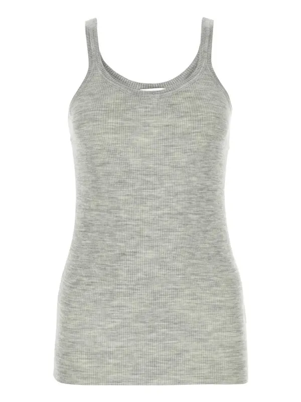 Bottega Veneta Wool Tank Top - Gray