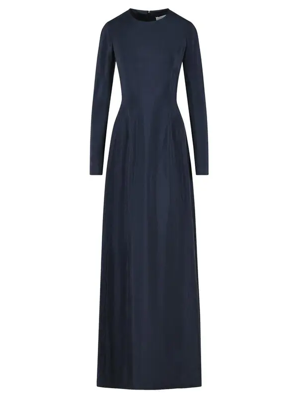 MAISON MARGIELA Cupro Maxi Dress - Blue
