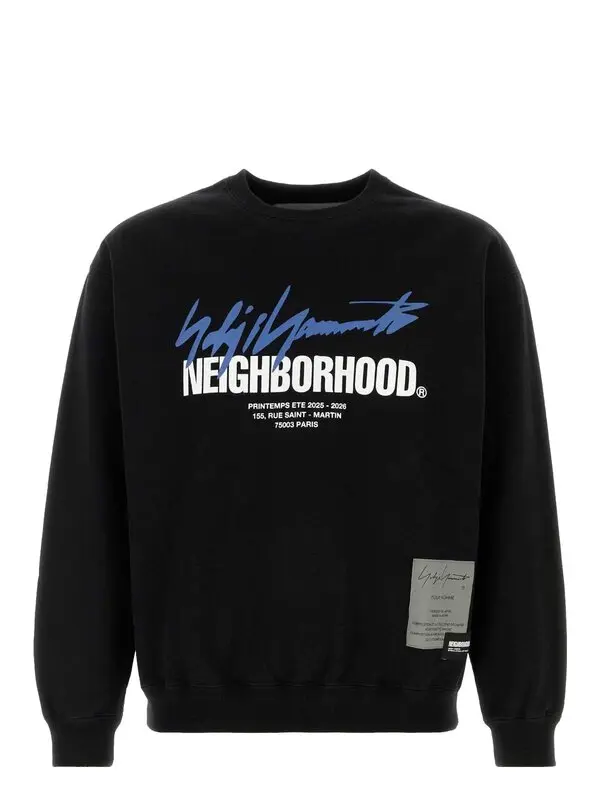 Yohji Yamamoto Cotton X Neighborhood Sweatshirt - Black