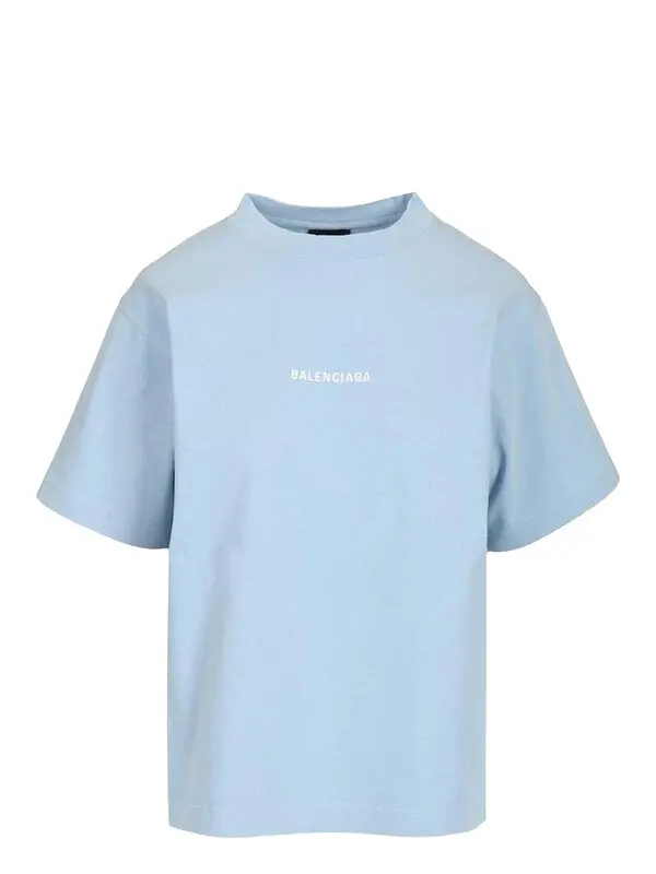 Balenciaga Back T-shirt - Blue