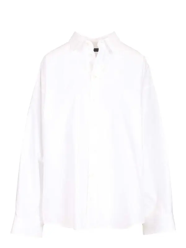 Balenciaga Oversized Shirt - White