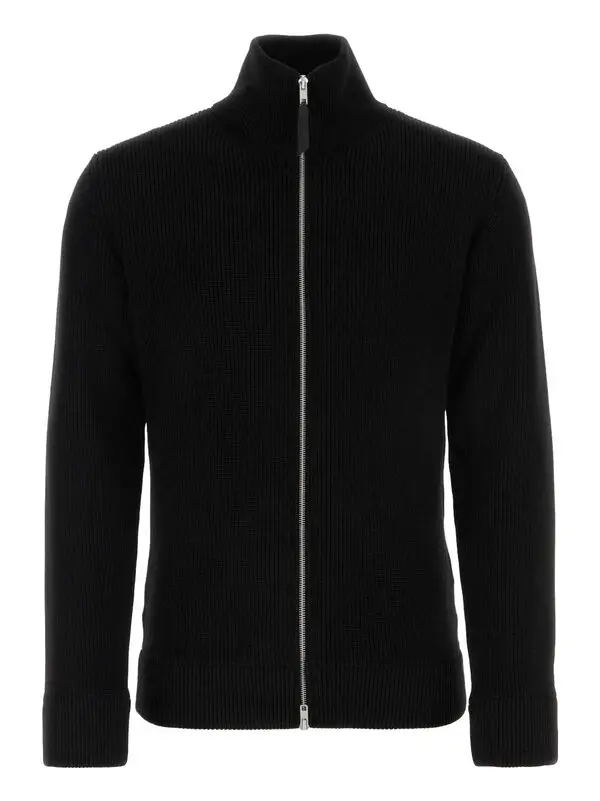 MAISON MARGIELA Cotton Blend Cardigan - Black