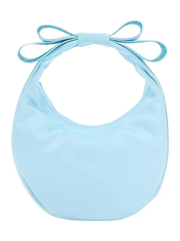 Mach & Mach Satin Small Cadeau Handbag - Blue