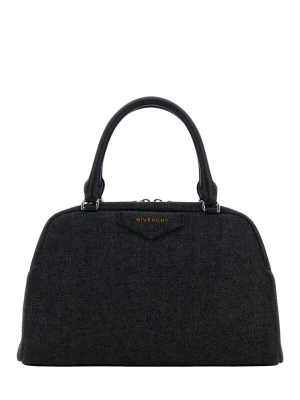 Givenchy Dark Denim Antigona East West Handbag - Blue