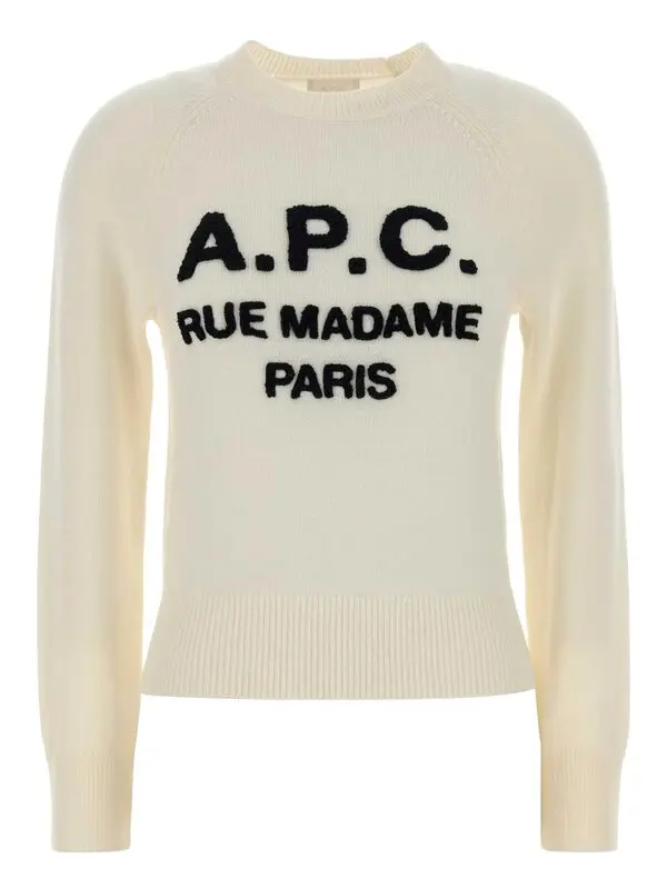 A.p.c. Alissa Sweater - White