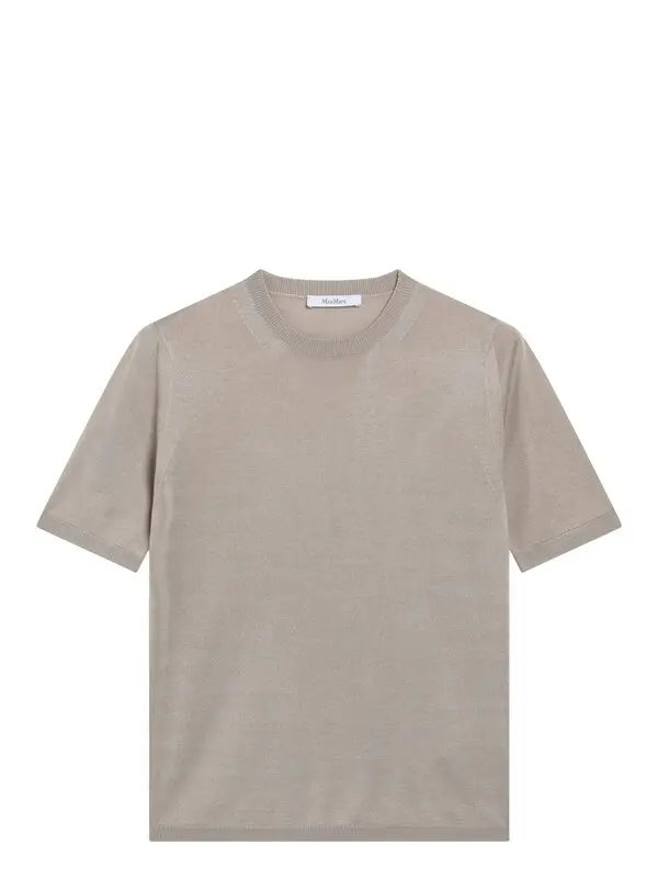 Max Mara Cashmere And Silk Sweater - Cream