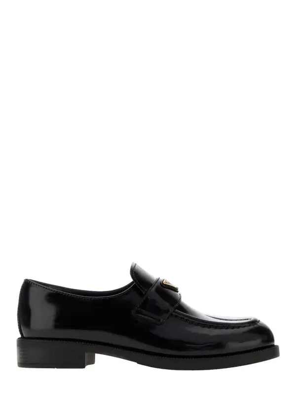 Prada Leather Loafer - Black