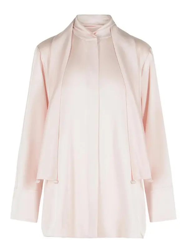 JIL SANDER Acetate And Viscose Shirt - Pink
