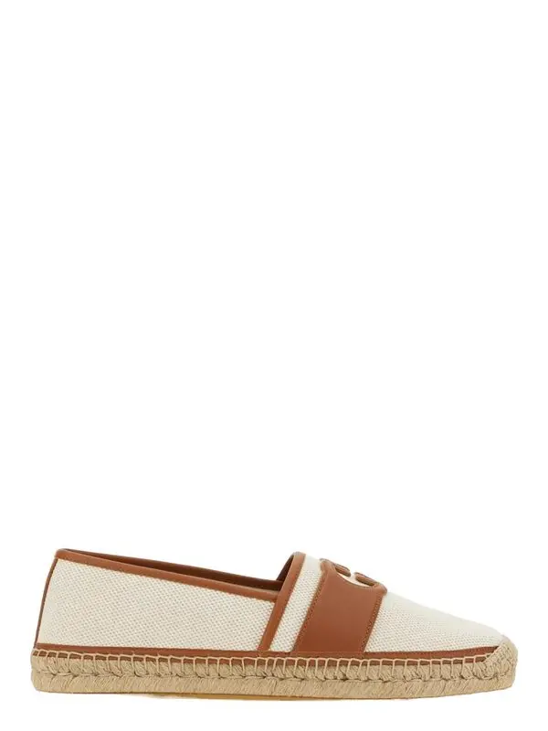 Gucci Espadrilles With Cross Gg - Brown