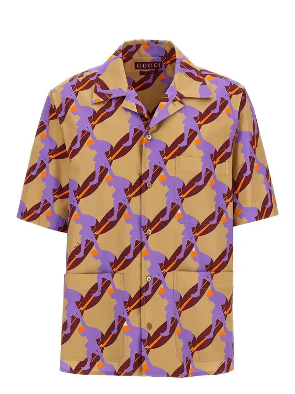 Gucci Twisted Surf' Shirt - Multicolor