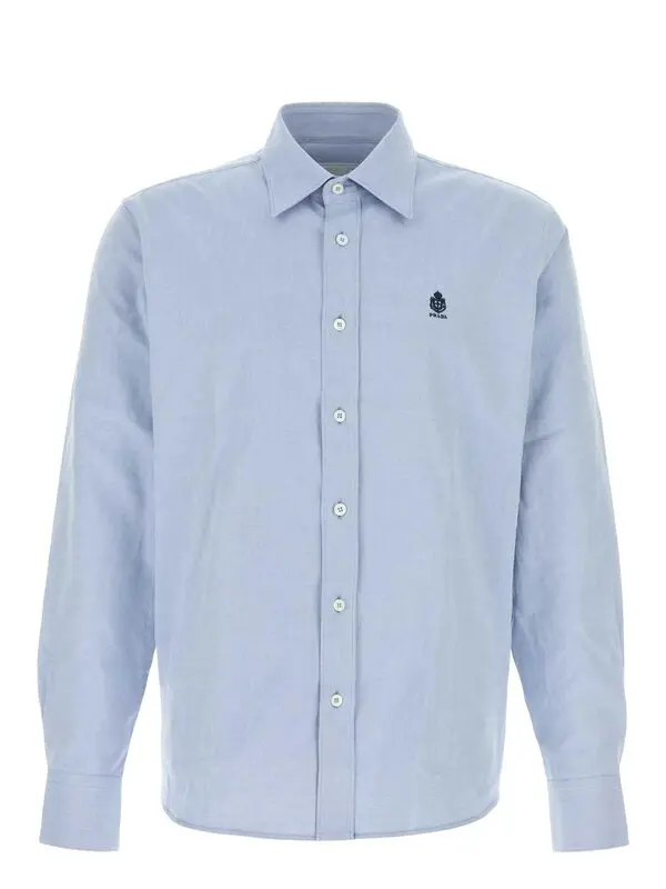 Prada Light Oxford Shirt - Blue