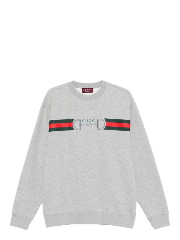 Gucci Logo Cotton Sweatshirt - Multicolor